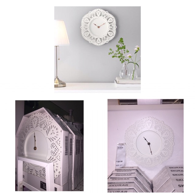 Ikea Skurar Wall Clock (32cm) | Shopee Malaysia