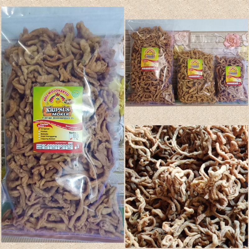 Super Original Chicken Intestine Chips 1 kg | Shopee Malaysia