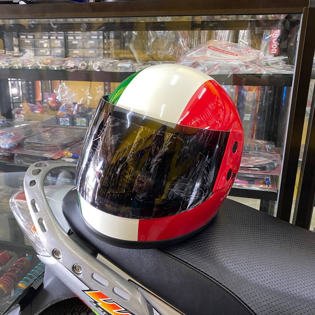 🇹🇭💥HELMET DRAG THAILAND FULL FACE WITH VISOR 🇹🇭💥THAI STYLE FULL FACE ...