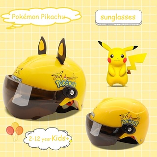 Kids Helmet Motorcycle Safety Helmet Pikachu Pokémon Hello Kitty ...