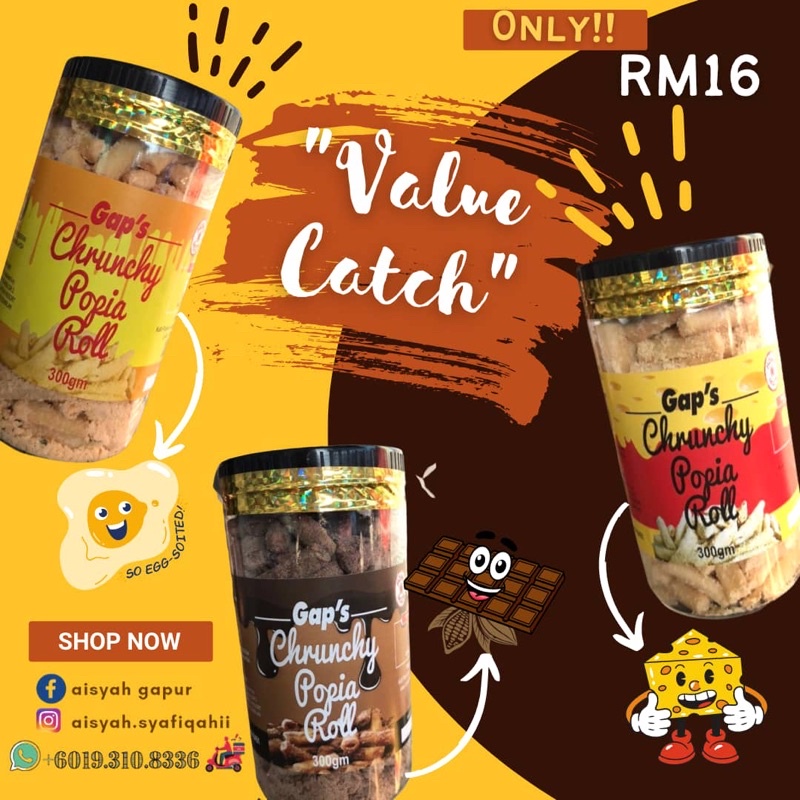 CRUNCHY POPIA ROLL!!! | Shopee Malaysia