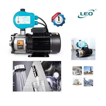 Leo EMHm 2-4E (0.37KW / 0.5HP) Multi-Stage S/Steel Centrifugal Pump 1 ...