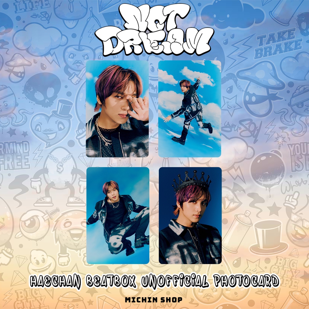 NCT DREAM HAECHAN BEATBOX UNOFFICIAL PHOTOCARD KPOP NCT SELCA SELFIE PC ...