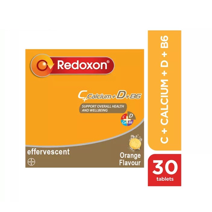 REDOXON VITAMIN C 1000MG + CALCIUM 250MG + VITAMIN D3 300 IU + VITAMIN ...