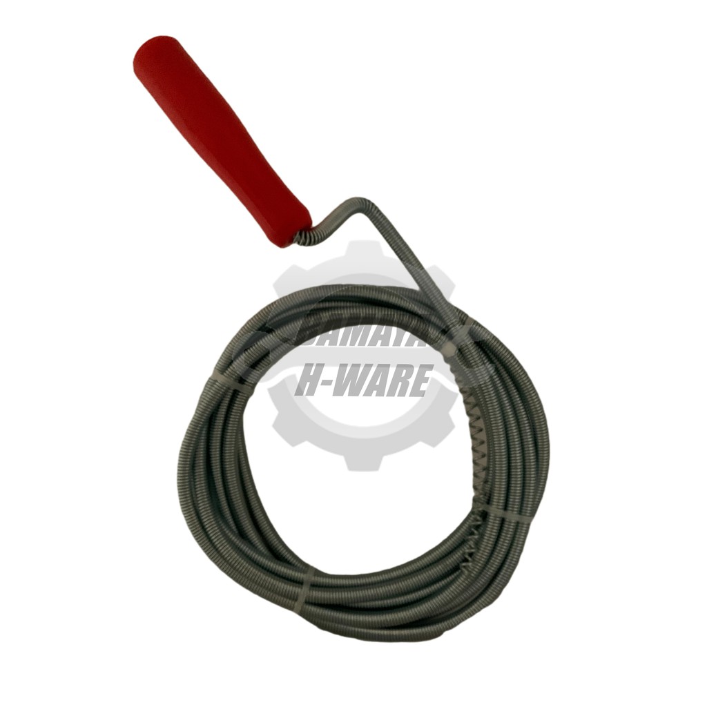 Drain Cleaner Spring with handle. Clog Remover Spring. Drain Cleaner ...