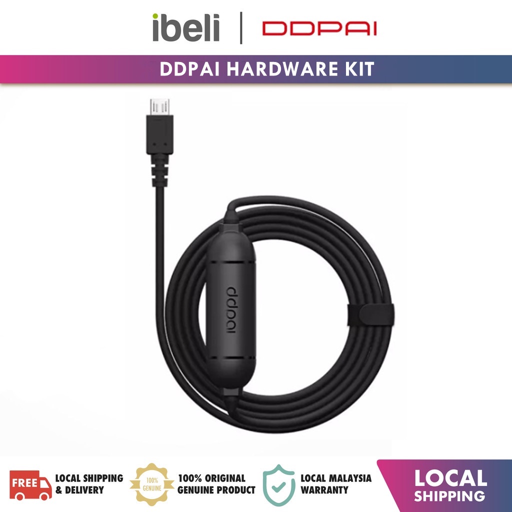 DDPAI Hardware Kit for DDPAI Mini One / Mini 5 / Z5 / N3 / Z40 Dashcam ...