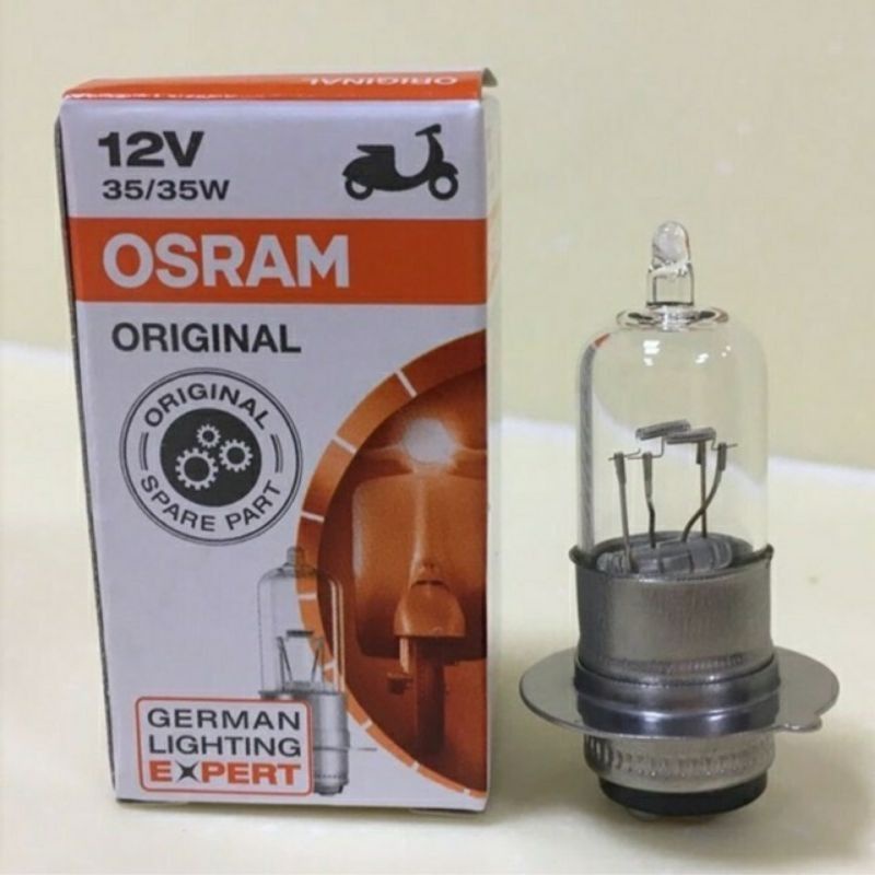 OSRAM HALOGEN BULD HEAD LAMP BULD MENTOL LAMPU DEPAN EX5 LC135 SRL110 ...