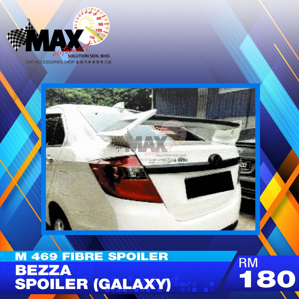 PERODUA BEZZA MG GALAXY TRD V3 TRD MDL V2 SPOILER | Shopee Malaysia