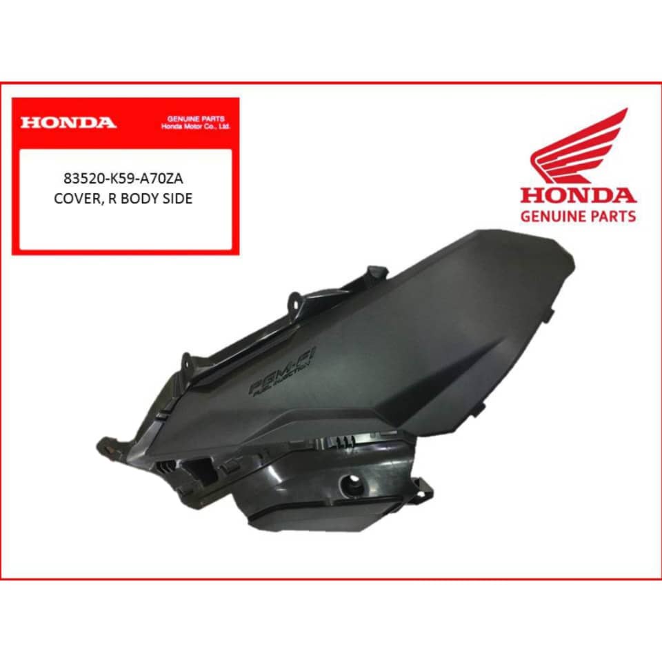 COVER LEFT & RIGHT BODY SIDE FOR HONDA VARIO150 (83520-K59-A70ZA ...