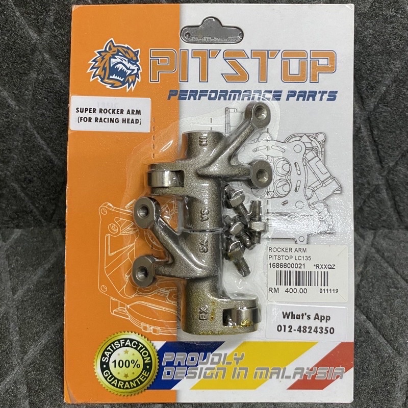[ NLK / PITSTOP / UMA ] RACING SUPERHEAD ROCKER ARM LC135 Y15ZR 22MM ...