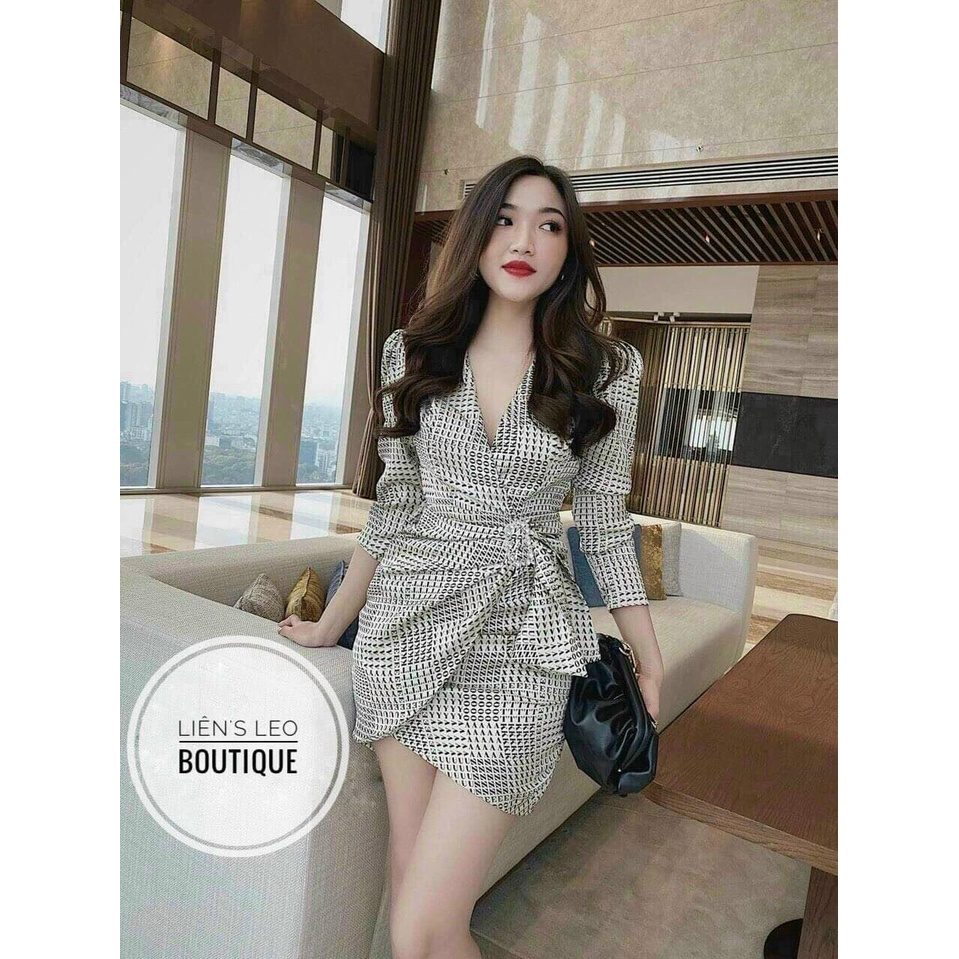 Long-sleeved dress with elegant and sexy flaps for girls fashionzero ...