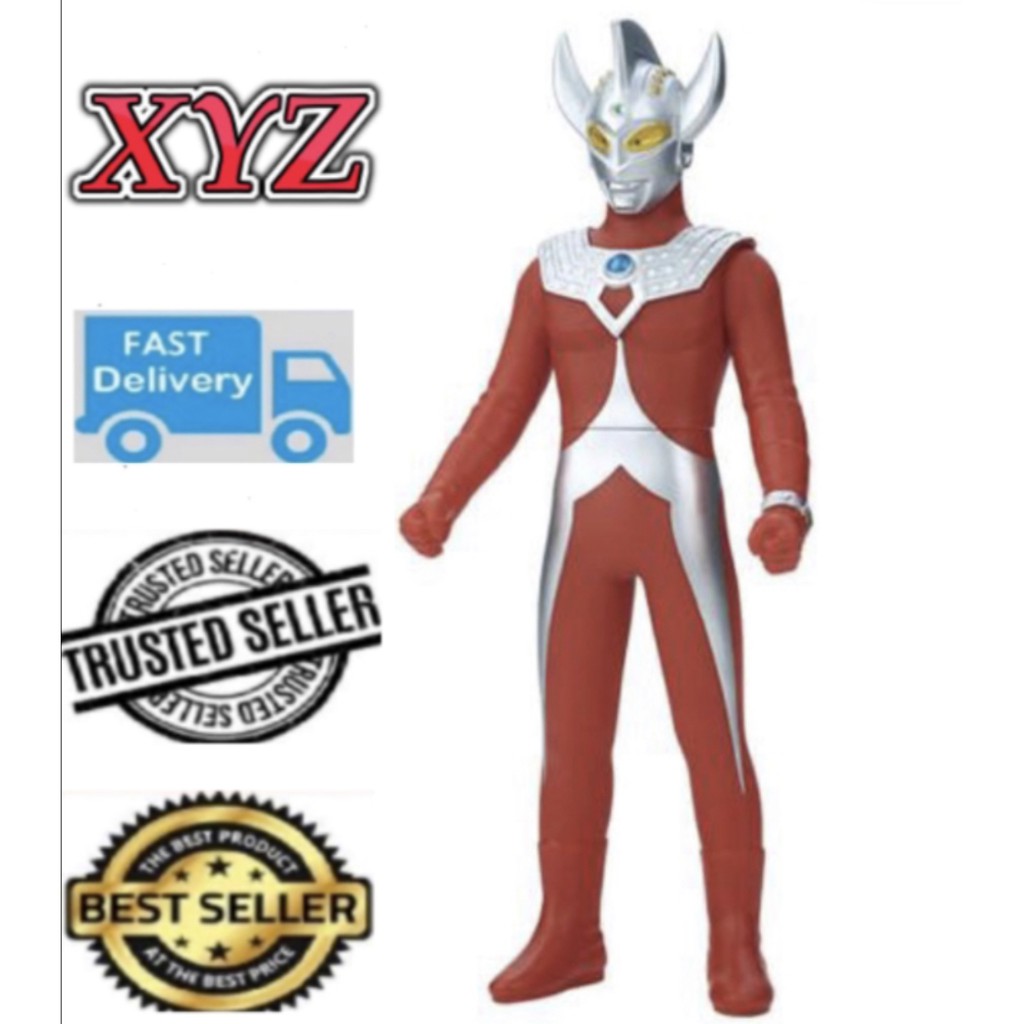 Ultraman Taro Sofubi Toy Figure Original Bandai (100% Ready Stock Fast ...