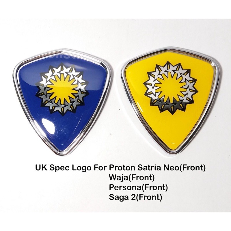 !!!READY STOCK!!! Proton UK Front Logo Emblem For Proton Satria Neo ...