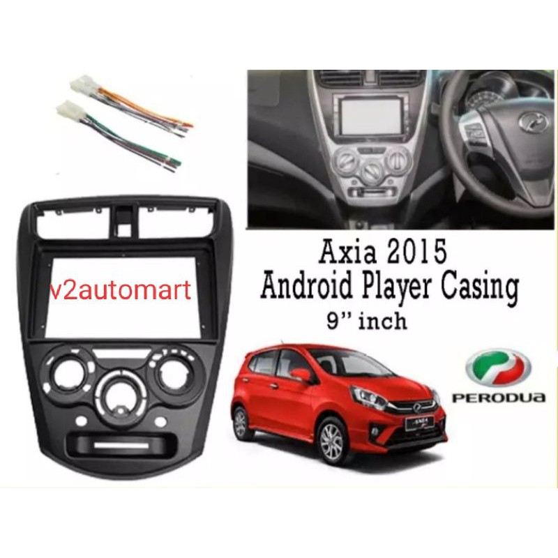 Perodua axia 2015 android player casing 9"inchi | Shopee Malaysia