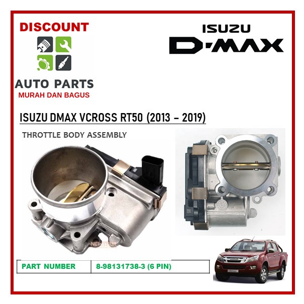 Isuzu DMAX D-MAX V-Cross RT 12-19y 4JK1 2.5L 2.5cc LS0 3.0L 3.0cc ...