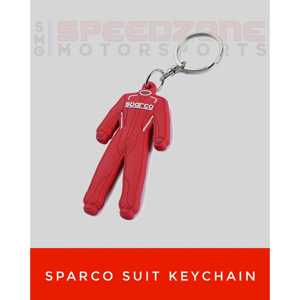 Sparco Suit Keychain (Speedzone) | Shopee Malaysia