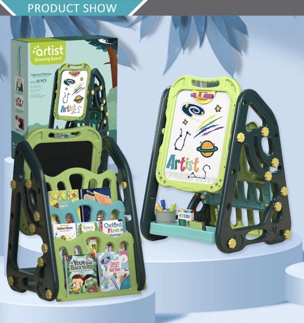 Drawing Board Artist Easel Painting Guines Talented Painter Double ...