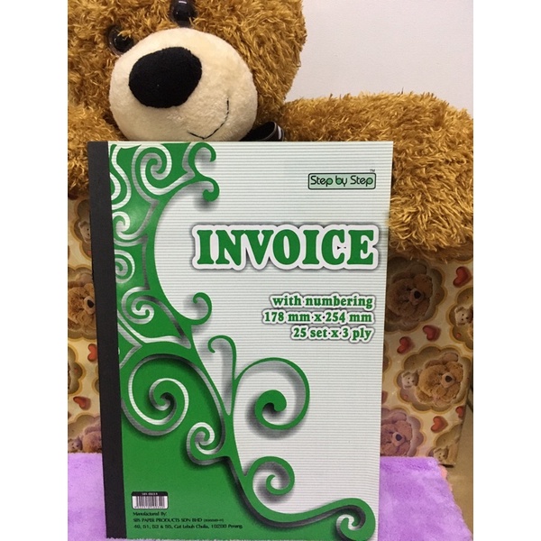 Invoice with numbering SBS-0034 (7"x10") 3ply Bill Book @Cassandra8526😘 ...