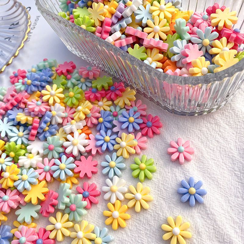 Resin bunga daisy DIY 10 Pcs/ pack | Shopee Malaysia