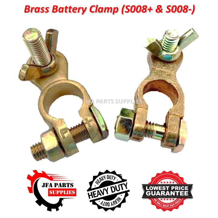 Brass Battery Clamp Set (S001, S005, S007, S008) | Shopee Malaysia