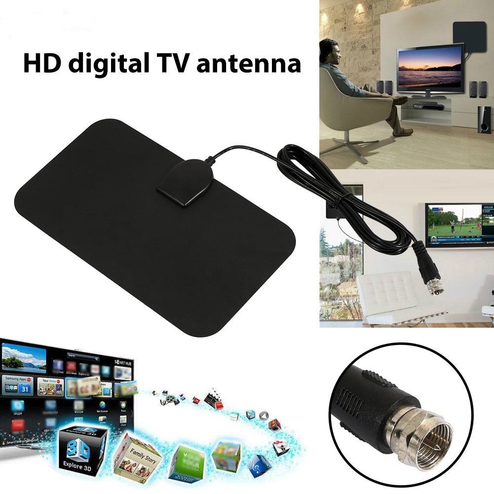 🔥STOCK🔥 Flat HD Digital TV Antenna Indoor Antenna Dtv Antenna For T2 ...