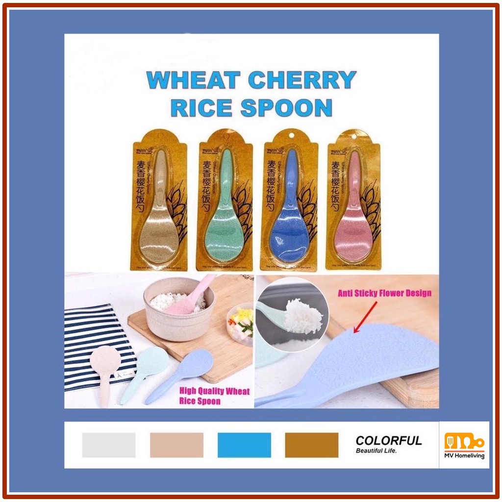 Wheat straw rice spoon kitchen rice spoon rice cooker rice shovel rice ...