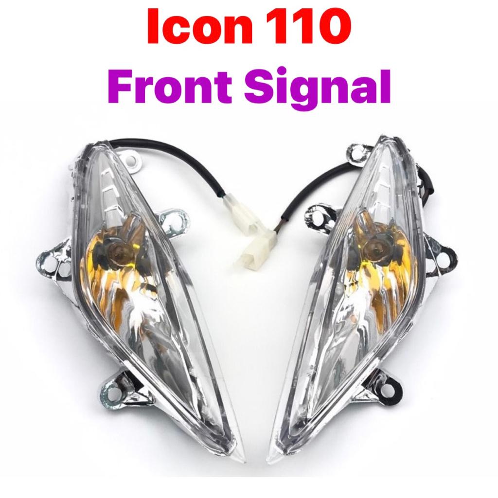 HONDA ICON 110 FRONT WINKER FRONT SIGNAL SET SIGNAL DEPAN LAMPU ASSY ...