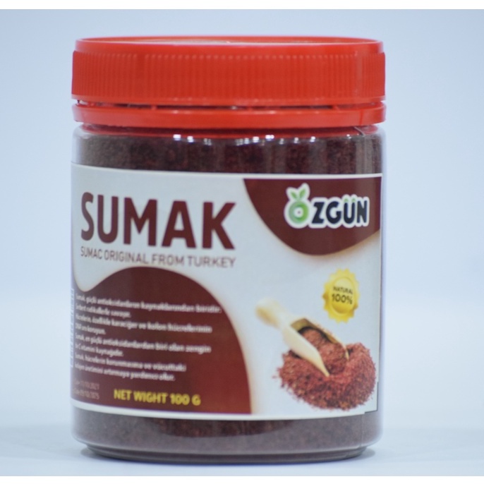 Sumac From Turkey (100g*12 Bottle) WHOLESALE BORONG 漆樹 سماق Sumac merah ...
