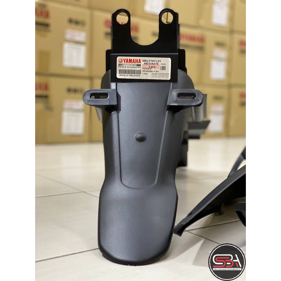 INNER 125 5BU REAR FENDER EKOR MUDGUARD BELAKANG Y125 125Z 125ZR ORI ...