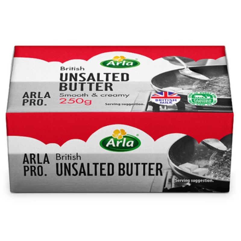 Arla Pro Creamery Butter-Salted / Unsalted @250gm | Shopee Malaysia