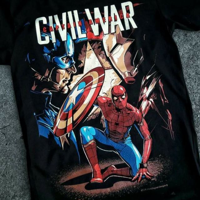 CLEAR STOCK!!! BT74 Spiderman Captain America Civil War Original Black ...