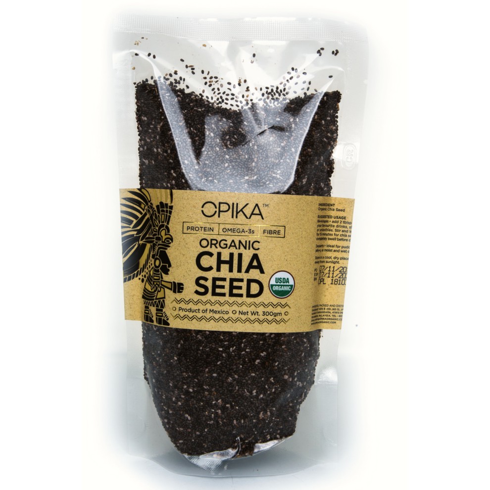 Opika Organic Chia Seed - 300gm | Shopee Malaysia