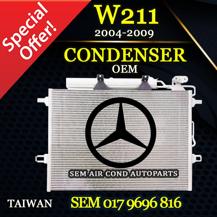 MERCEDES-BENZ W211 2004-2009 YEAR OEM NEW CONDENSER/ KONDENSER (CAR ...
