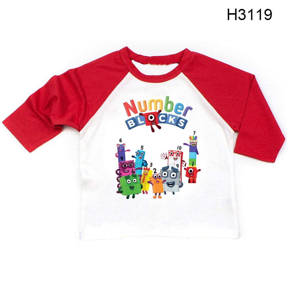 Numberblocks Kids Boys Girls T-shirt Kids Clothes Number Blocks ...