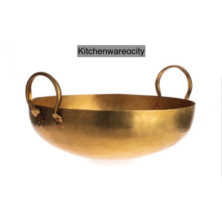 Thailand Brass Wok / Brass Wok / Thailand Wok / Brass Quality Wok ...