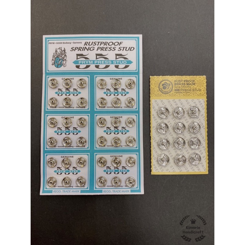 Butang Ketap Baju/Snap Button/Butang Katup/Press Stut/Snap Fasteners ...