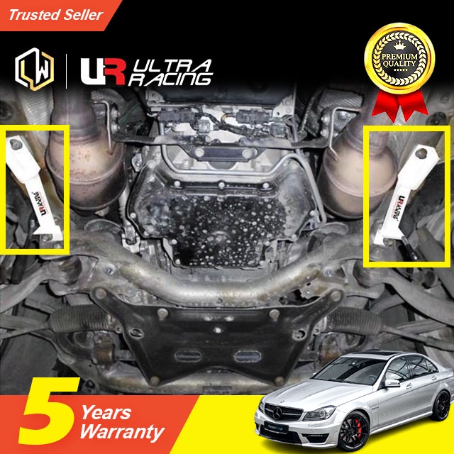 Mercedes Benz C200 C250 W204 (2008-2015) - Ultra Racing Front Lower Bar ...