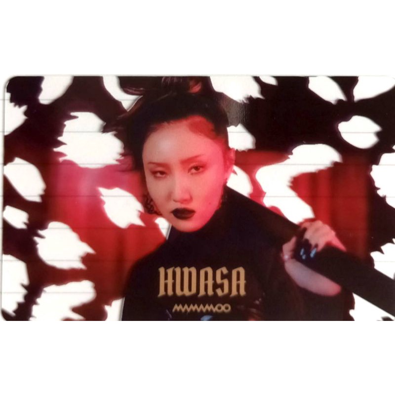 MAMAMOO Hwasa Guilty Pleasure Official Photocard | Shopee Malaysia