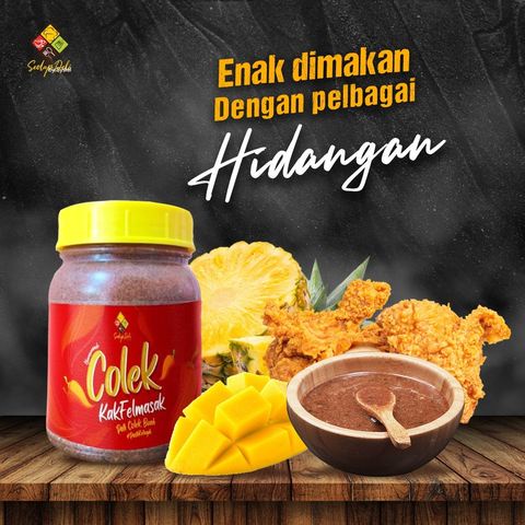 Colek Buah By Kakfel / Garam Belacan homemade Ready Stok, Original HQ ...