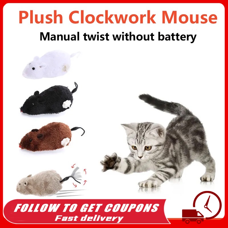Cat Toy Wireless Winding Mechanism Rat Mouse Cat Toys For Cat Dog Pet ...