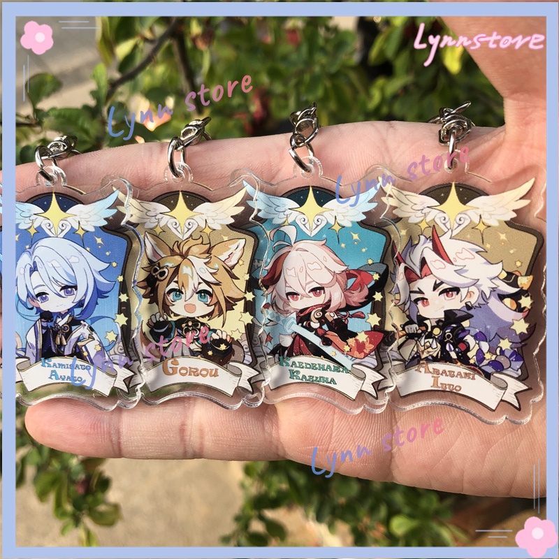 Anime Game Genshin Impact Kamisato Ayato Kaedehara Kazuha Arataki Itto ...
