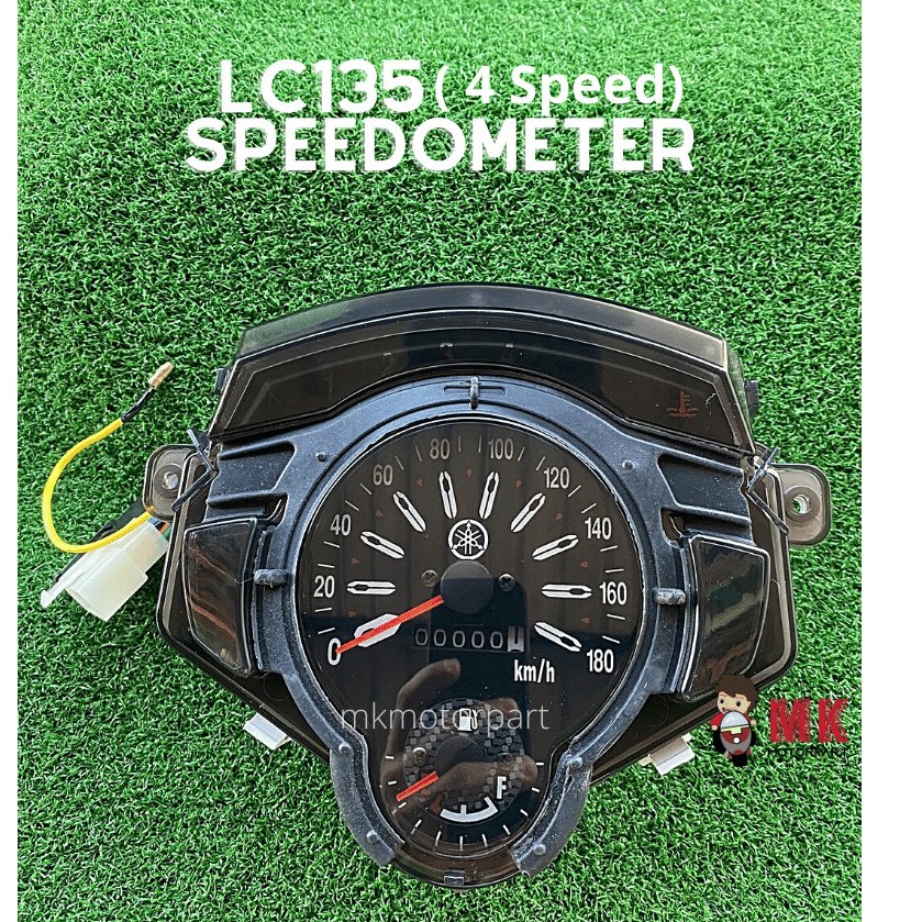 (4s) Yamaha LC135 New , LC2 55D 4 Speed Meter Assy LC-II Speedometer ...