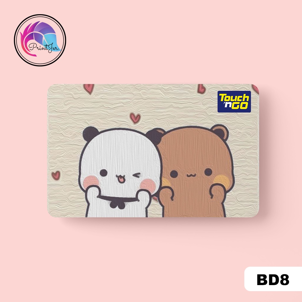 BUBU DUDU - Touch n Go Card Sticker Cover (Waterproof, High Quality ...
