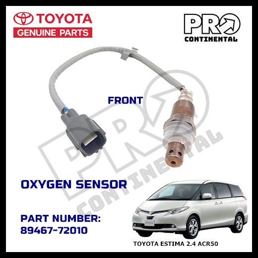 GENUINE TOYOTA ESTIMA ACR50 FRONT OXYGEN SENSOR | Shopee Malaysia