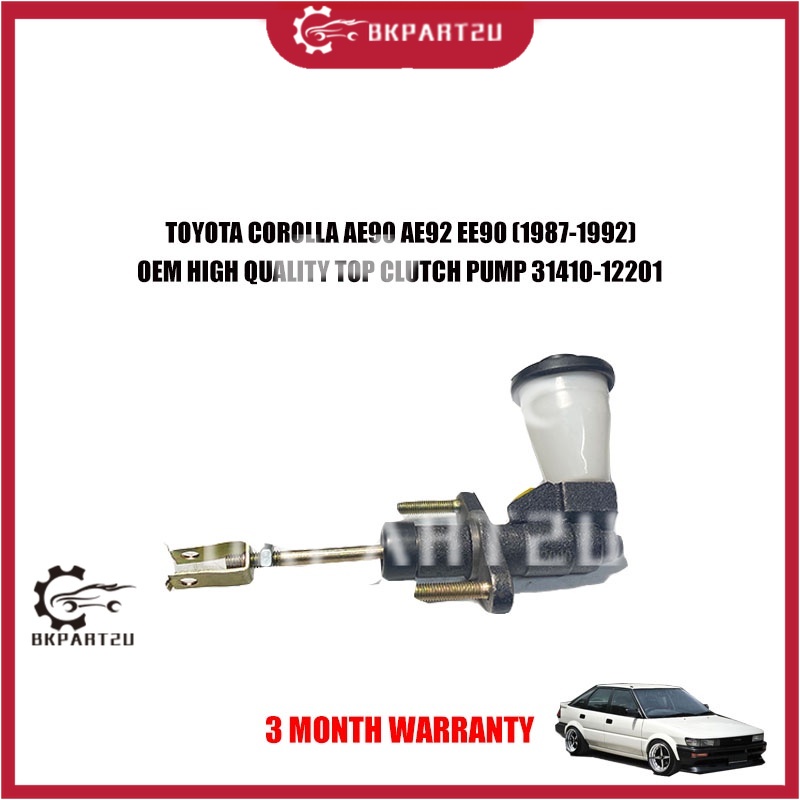 TOYOTA COROLLA AE90 AE92 EE90 (1987-1992) TOP ATAS CLUTCH PUMP 31410-12201 OEM 3 MONTH WARRANTY ...