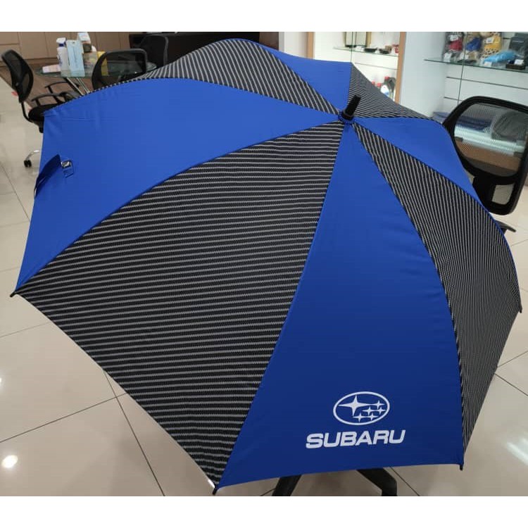 SUBARU UMBRELLA AUTOMATIC SUN WIND RAIN STICK GOLF UMBRELLA | Shopee ...