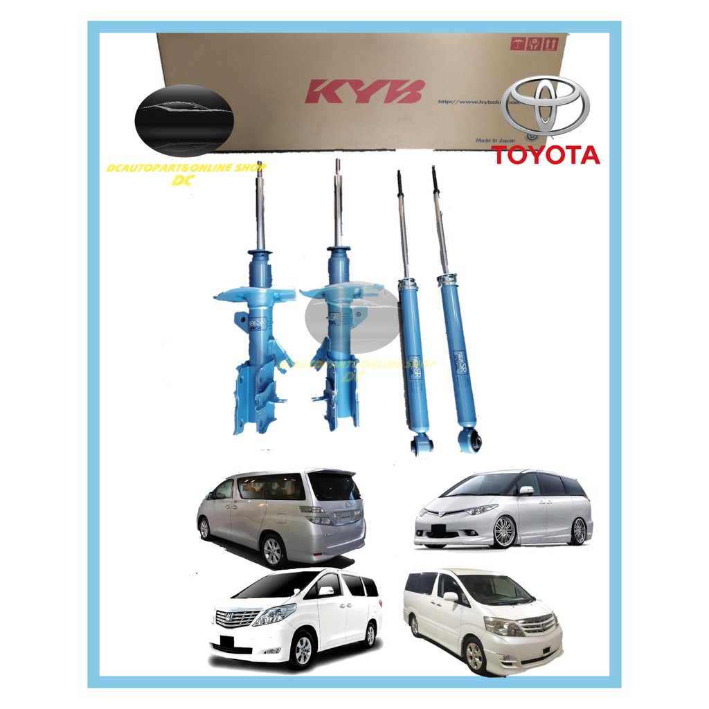 ORIGINAL KYB SR NEW TOYOTA ESTIMA ALPHARD VELLFIRE ANH10 ACR40 ANH20 ...
