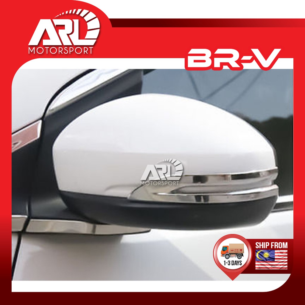 Honda BRV BR-V DG1 DG2 Side Mirror Chrome Lining Rearview Side Mirror ...