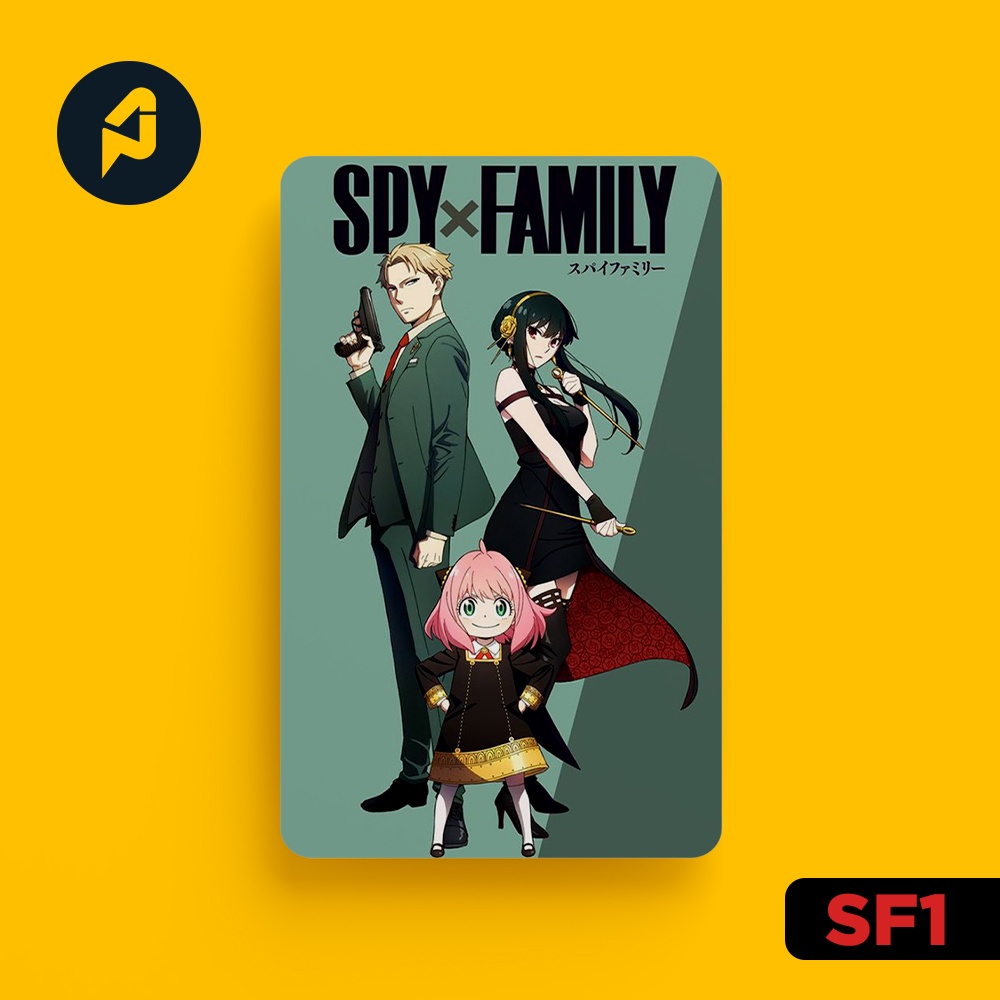 Spy x Family (Series 1) - Touch n Go Sticker Skin Cover (Waterproof, High Quality) | Shopee Malaysia