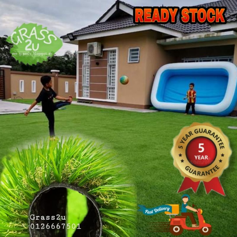 Rumput Premium (custom) / Artificial Grass / Carpet grass / Grass fake ...